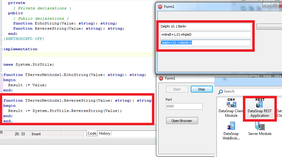 Delphi Xe 101 Berlin Datasnap Rest Problema Com String Object Pascal Delphi And Lazarus
